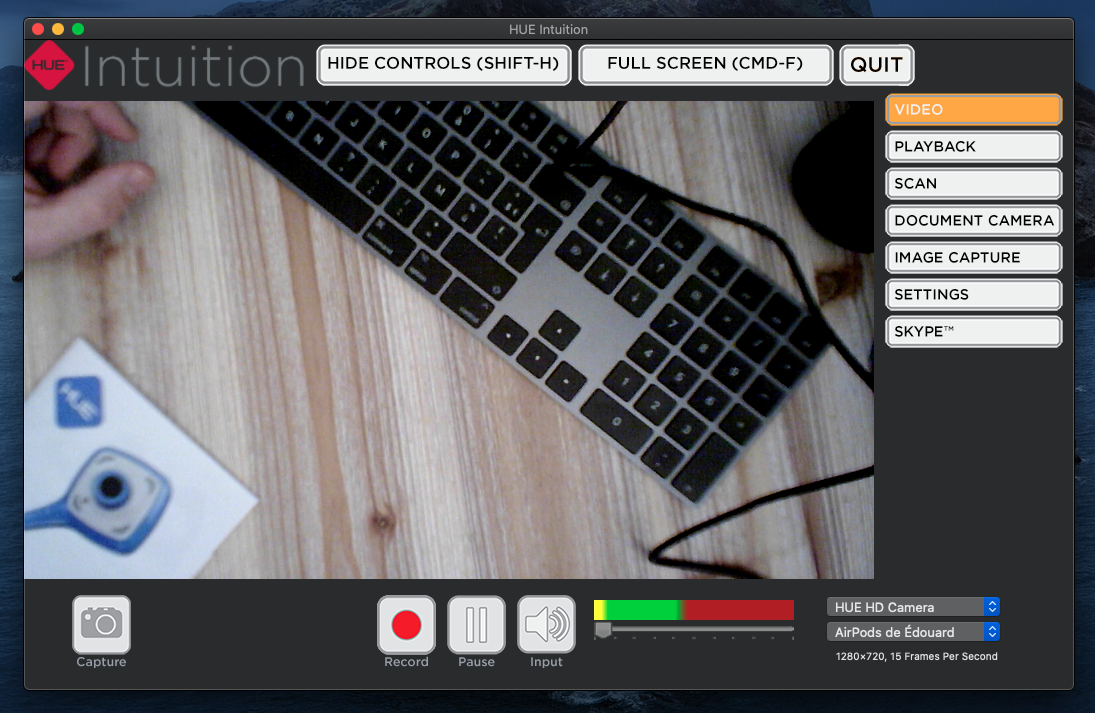 Test de la caméra HUE HD – Un Prof D Z'écoles